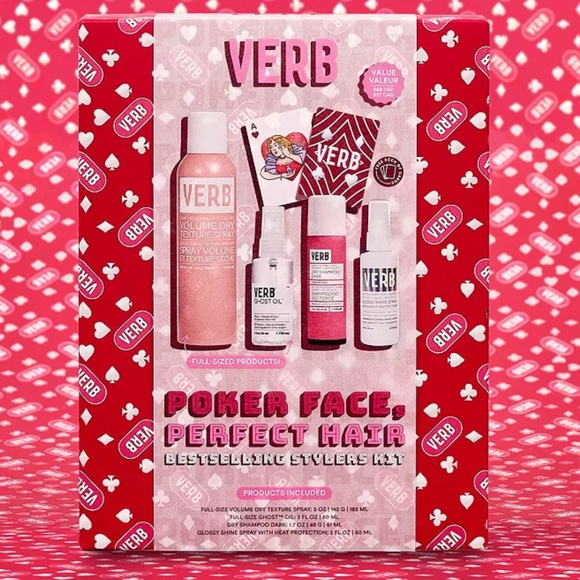 Verb | Hair | Verb Poker Face Perfect Hair Holiday Kit 68 Value | Poshmark